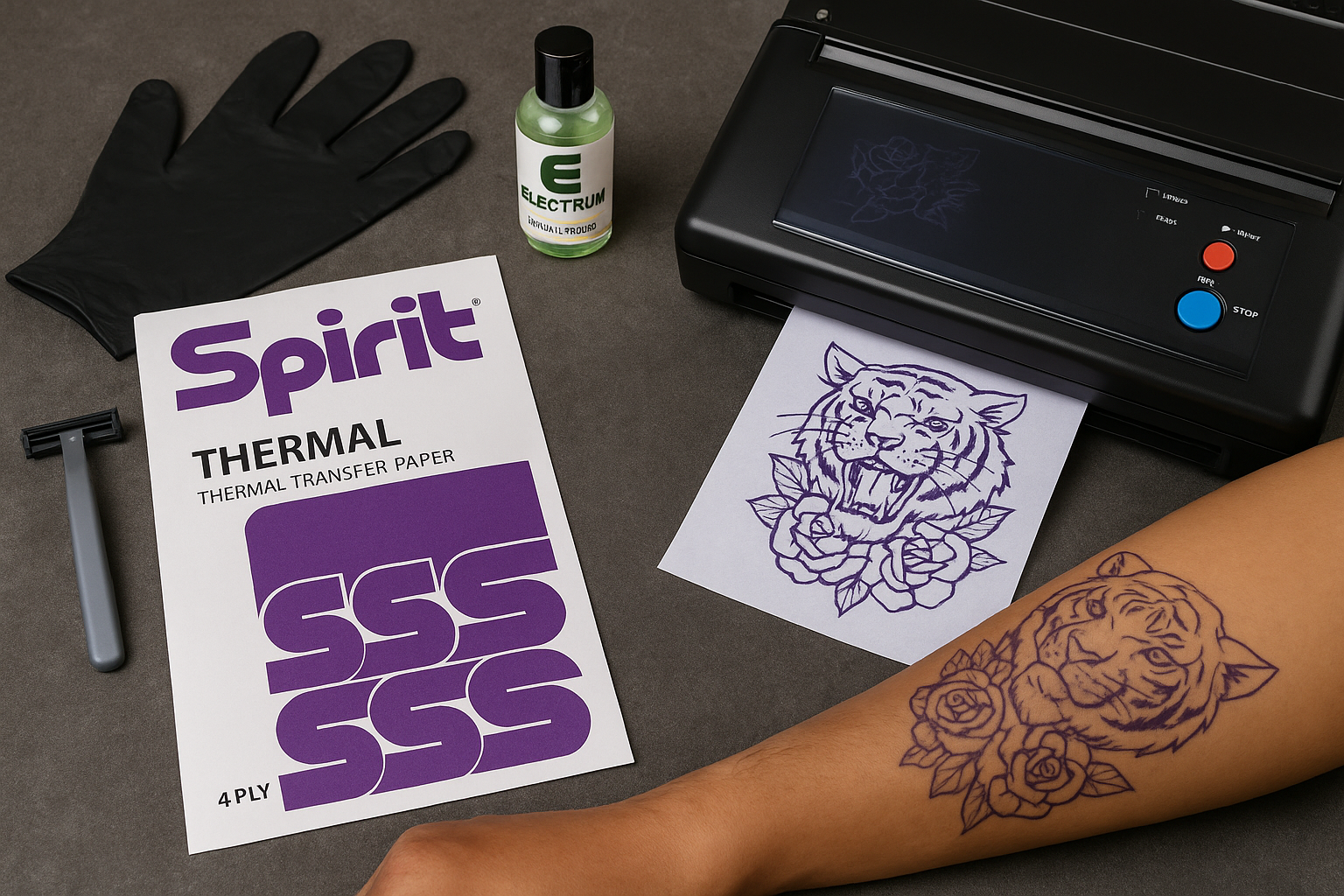 Diy Temporary Tattoo Stencil