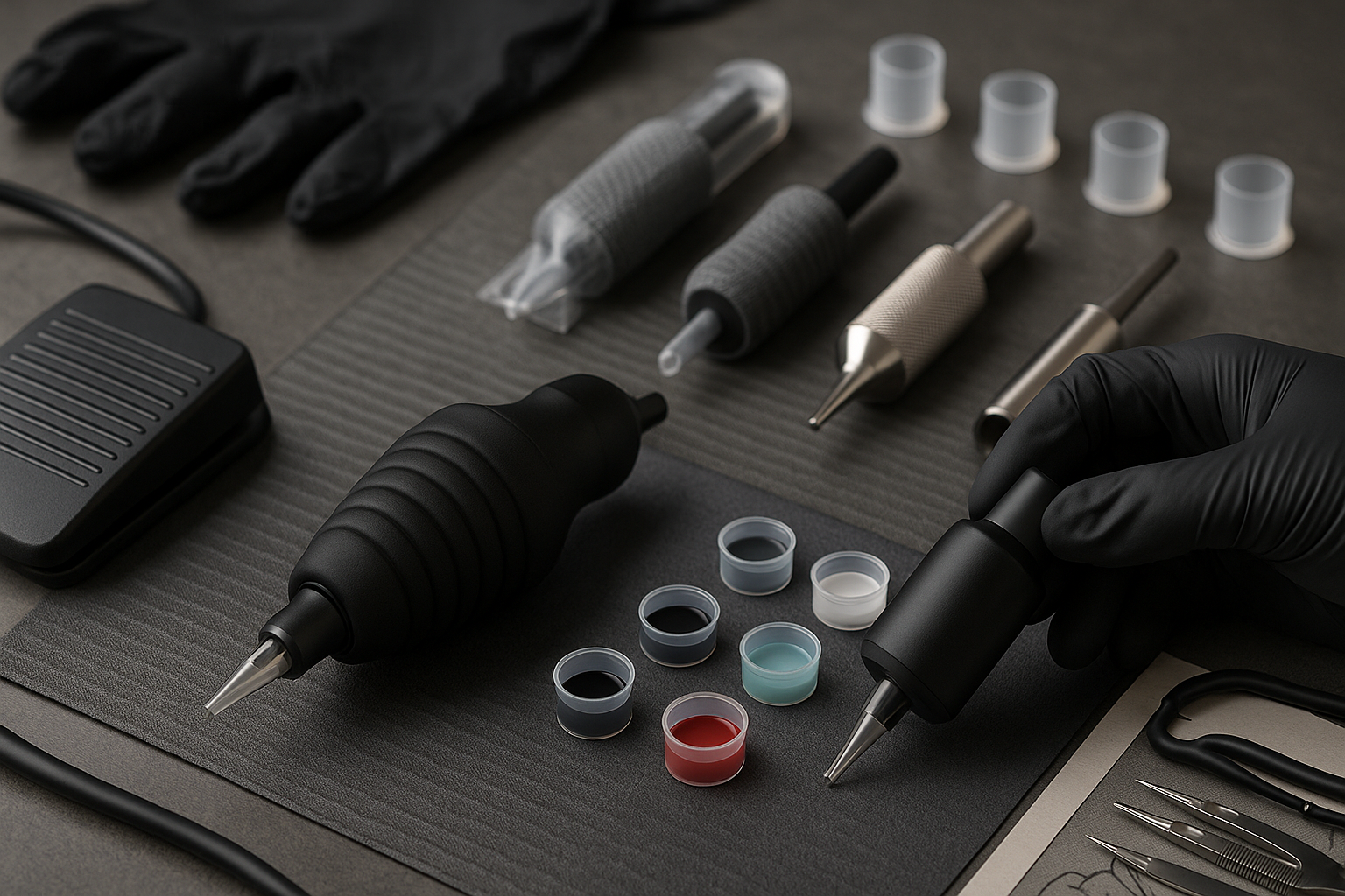 Foot Pedals, Grips, and Tubes: Choosing Ergonomic Tattoo Equipment for ...