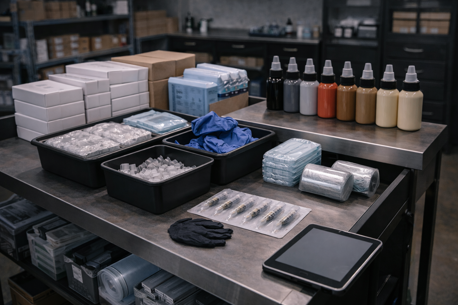 Monthly Tattoo Consumables Budget for a 5-Artist Shop – Tommy's Supplies