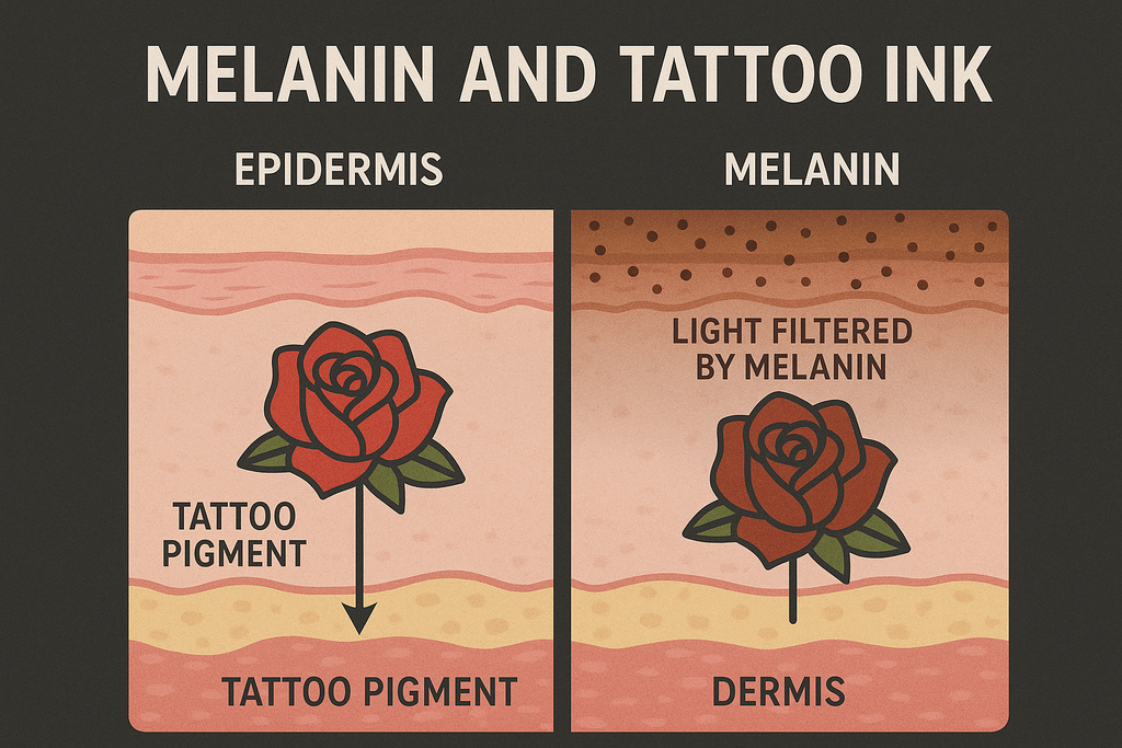 does silver tattoo ink exist